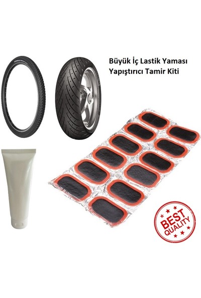 Ega Toptan Büyük Lastik Yaması - Bisiklet - Motor Lastiği Yaması