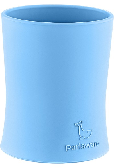 Grimor Life Kolay Tutulan Silikon Alıştırma Bardağı Mavi Renk