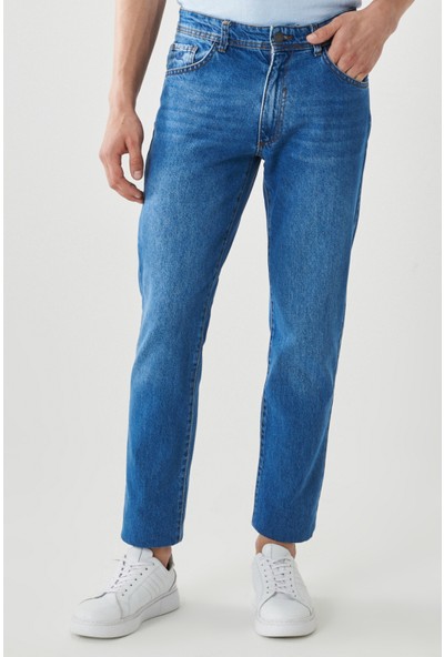 Comfort Fit %100 Pamuk 5 Cep Denim Pantolon