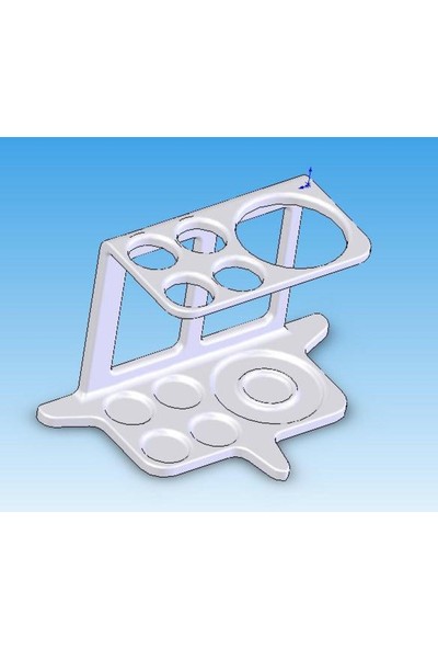 Diş Macunu Tüpü ve Diş Fırçası Tutucu Dekoratif Stant Banyo Diş Macunu Tüpü ve Diş Fırçası Tutucu Dekoratif Stant Banyo