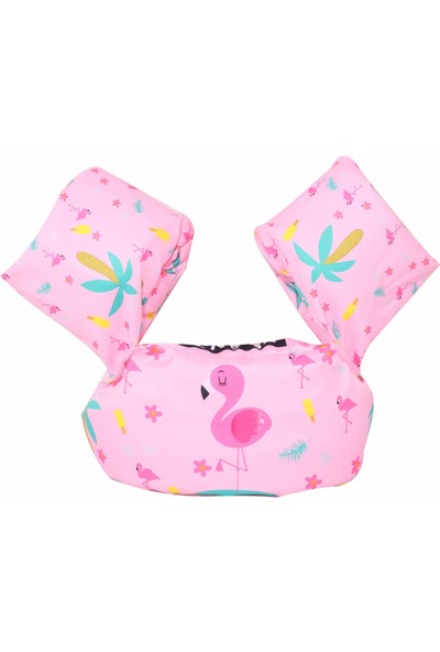 Dmxtop Desen Baskılı Çocuk Kol Yeleği - Pembe (Yurt Dışından)