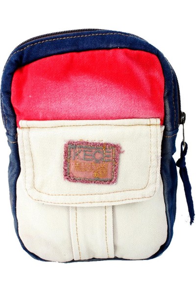 Old Cotton Cargo Göğüs Çantası Freebag Çanta Tek Kol ÇANTASI 6134 Patchwork No:2