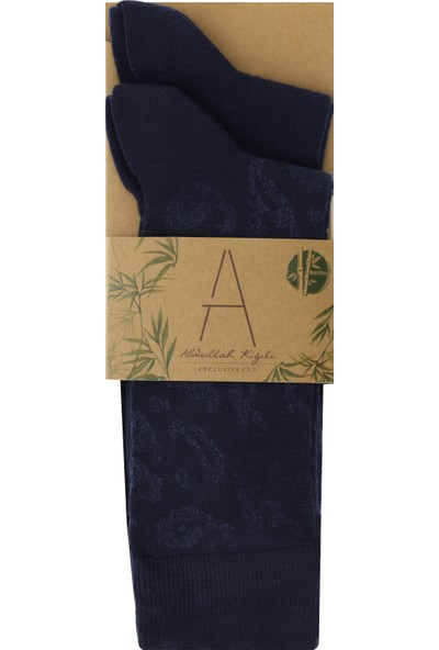 2'li Düz Bambu Çorap