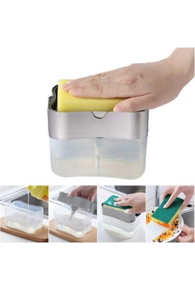 Süngerli Sıvı Sabunluk