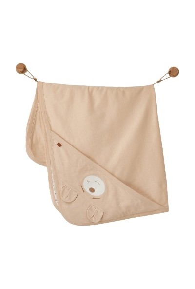 Andywawa AC22770 Little Bear Bebek Battaniye Bej