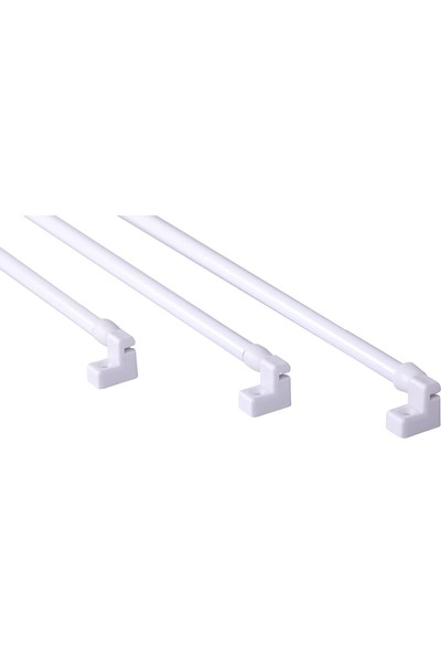 Perdeplus Ayarlanabilir Briz Perde Çubuğu Alüminyum 2 Adet Perdeplus Ayarlanabilir Briz Perde Çubuğu Alüminyum 2 Adet