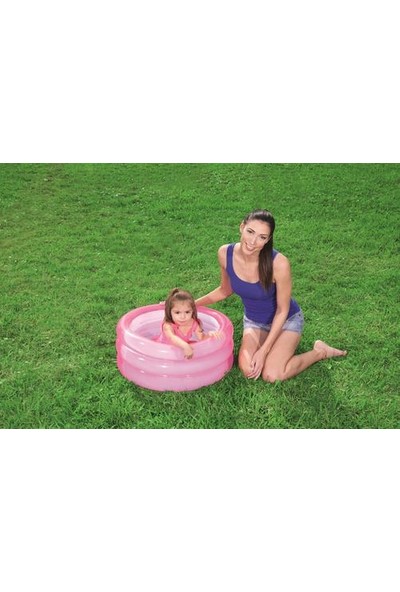 Çocuk Havuzu 70X30 cm Bestway Pembe - 51033 Çocuk Havuzu 70X30 cm Bestway Pembe - 51033