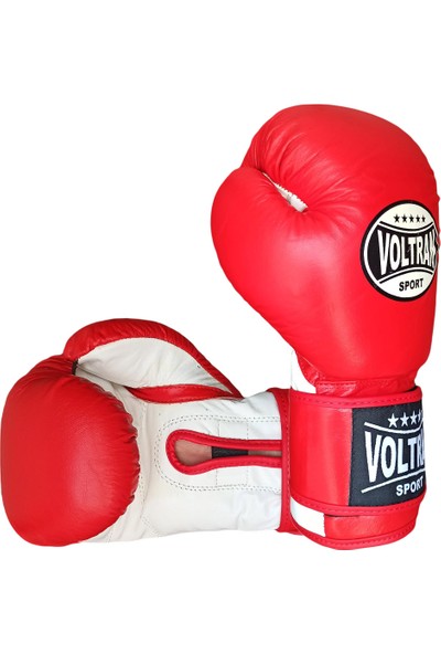 Voltran Chand Hakiki Deri Muay Thai ve Boks Eldiveni Kırmızı 12 Oz Voltran Chand Hakiki Deri Muay Thai ve Boks Eldiveni Kırmızı 12 Oz