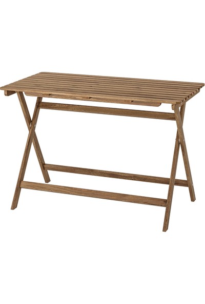 Ikea Askholmen Ahşap Katlanabilir Masa, Gri-Kahverengi Ikea Askholmen Ahşap Katlanabilir Masa, Gri-Kahverengi