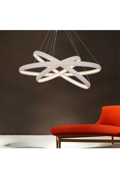 Triolux TRV30005 Pro Ø75 cm LED Avize Sarkıt Vısgraat - Işık Rengi 4000K Doğal Beyaz