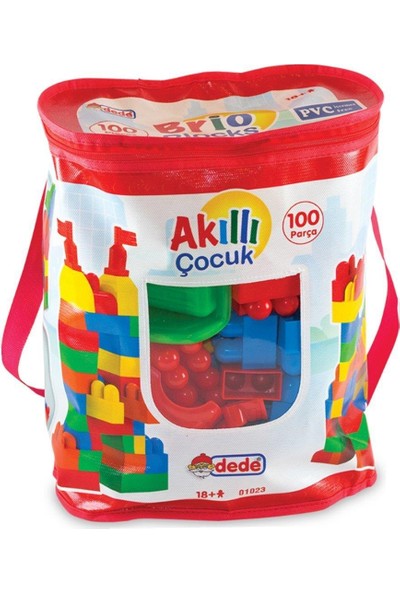 Fen Toys 01023 Akıllı Çocuk Blokları 100 Parça Fen Toys 01023 Akıllı Çocuk Blokları 100 Parça