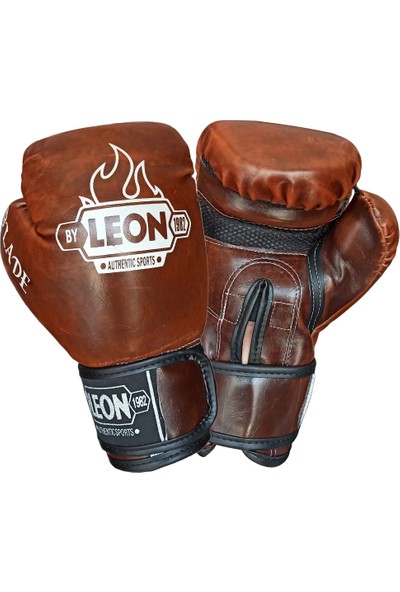 Leon Blade Training Boks, Kick Boks ve Muay Thai Eldiveni Kahverengi 10 Oz Leon Blade Training Boks, Kick Boks ve Muay Thai Eldiveni Kahverengi 10 Oz
