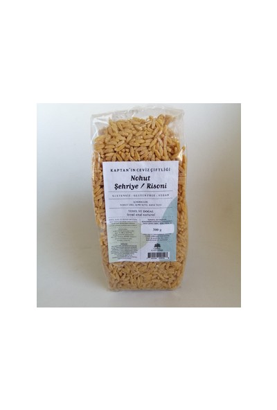 Kaptan'ın Ceviz Çiftliği Nohut Şehriye - Risoni 300 G