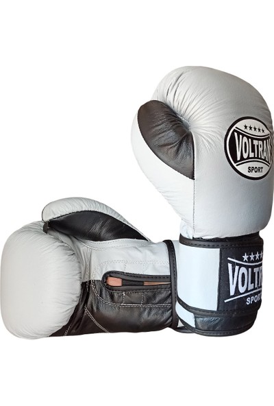Voltran Chand Hakiki Deri Muay Thai ve Boks Eldiveni Beyaz 12 Oz Voltran Chand Hakiki Deri Muay Thai ve Boks Eldiveni Beyaz 12 Oz