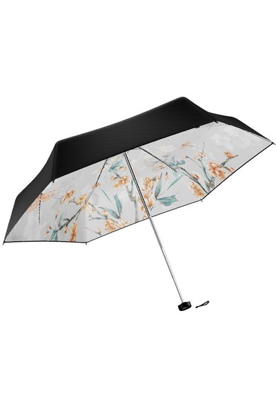 Keluofu Taşınabilir Şemsiye Güneş Koruyucu Uv Korumalı Güneşli Gün Şemsiyesi