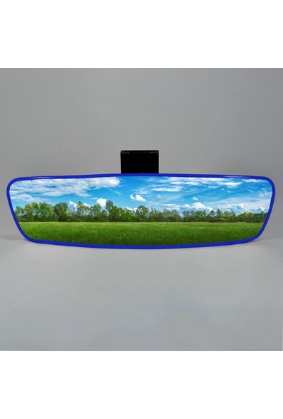 Takgör Pırlanta-6 Eğik Kollu Universal Dikiz Aynası 27X7 cm Mavi Takgör Pırlanta-6 Eğik Kollu Universal Dikiz Aynası 27X7 cm Mavi