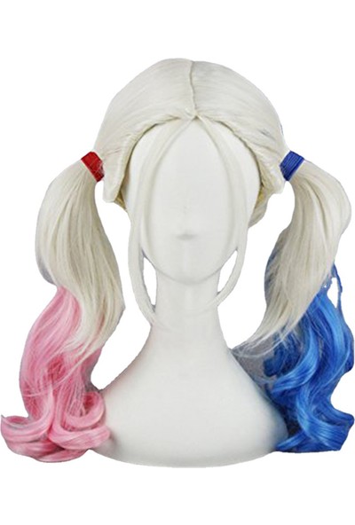Janae Kadın Harley Quinn Peruk - Mavi (Yurt Dışından) Janae Kadın Harley Quinn Peruk - Mavi (Yurt Dışından)