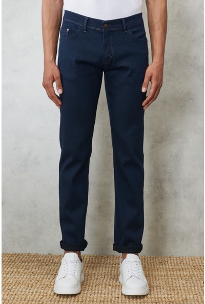 AC&Co / Altınyıldız Classics Comfort Fit Essential 5 Cep Esnek Jean Kot Pantolon AC&Co / Altınyıldız Classics Comfort Fit Essential 5 Cep Esnek Jean Kot Pantolon