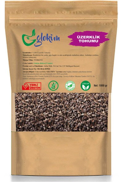 Glokim Üzerlik Tohumu 1 kg