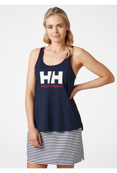 Helly Hansen Hh W Hh Logo Navy Kadın T-Shirt / Polo T-Shirt HHA.33838 HHA.597