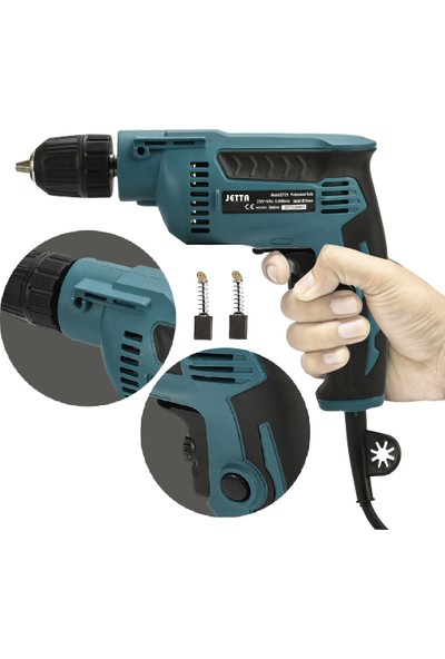Jetta Power Tools Profesional 10 mm Matkap 780 W Yüksek Kalite Jetta Power Tools Profesional 10 mm Matkap 780 W Yüksek Kalite