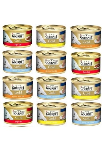 Pro Plan Ultra Karışık Proplan Gourmet Gold-Savory-Pate-Parça Etli-Çifte Lezzet 12 Farklı Çeşit- 12 Adet Pro Plan Ultra Karışık Proplan Gourmet Gold-Savory-Pate-Parça Etli-Çifte Lezzet 12 Farklı Çeşit- 12 Adet