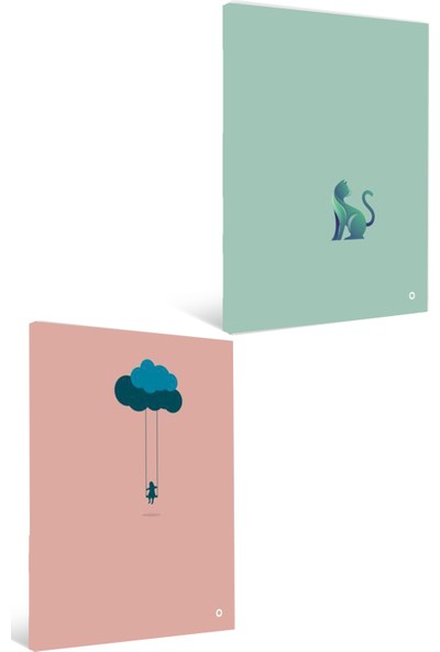 Motivasyon Yayınları Defter Buluttan Salıncak+Kedicik