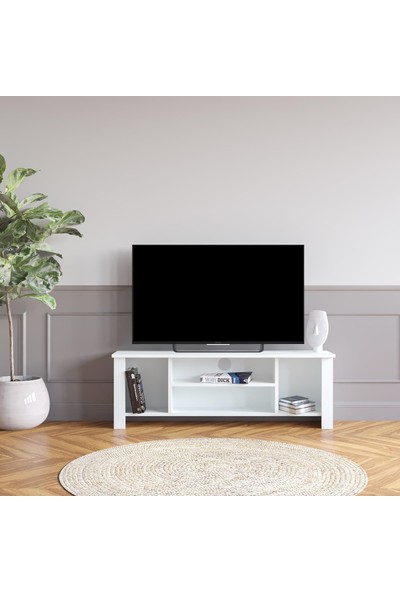 Bimossa B1020 Arsin Tv Ünitesi Beyaz 120 cm
