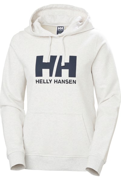 Helly Hansen Hh W Hh Logo Hoodie Nimbus Cloud Kadın Sweat Shirt HHA.33978 HHA.823
