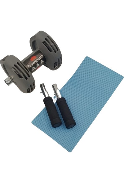 Naya Trendx Karın Kası Çalıştırıcı Fitness Egzersiz Spor Aleti Power Stretch Roller Naya Trendx Karın Kası Çalıştırıcı Fitness Egzersiz Spor Aleti Power Stretch Roller