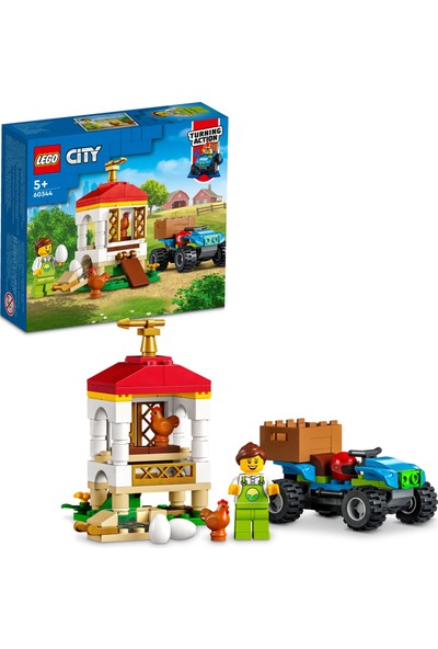 LEGO® City Tavuk Kümesi 60344 - 5 Yaş ve Üzeri Çocuklar Için Tasarlanmış Oyuncak Çiftlik Yapım Seti (101 Parça) LEGO® City Tavuk Kümesi 60344 - 5 Yaş ve Üzeri Çocuklar Için Tasarlanmış Oyuncak Çiftlik Yapım Seti (101 Parça)