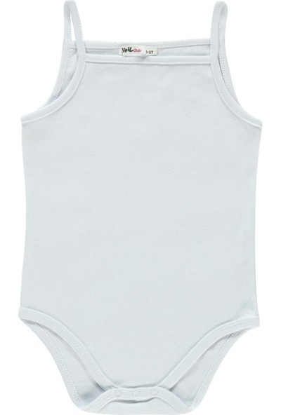 Civil Girls Kız Çocuk Çıtçıtlı Badi 2-5 Yaş Beyaz