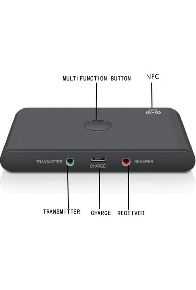 Profisher Kablosuz Stereo Bluetooth 3.0 Nfc Alıcı Verici 3.5mm Aux Adaptörü Profisher Kablosuz Stereo Bluetooth 3.0 Nfc Alıcı Verici 3.5mm Aux Adaptörü