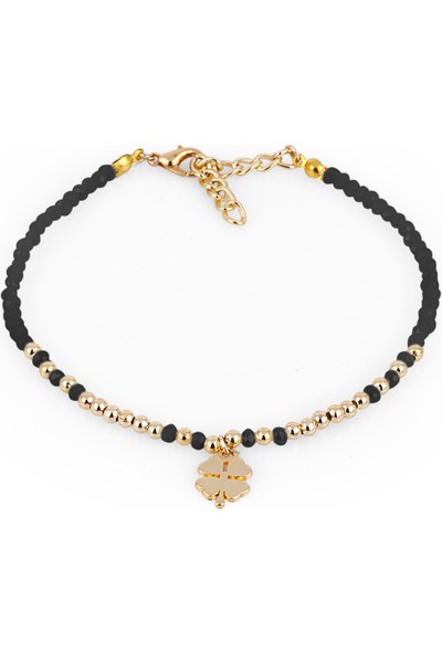 Aqua Di Polo 1987 Kadın Siyah Bijuteri Halhal APJS001003 Aqua Di Polo 1987 Kadın Siyah Bijuteri Halhal APJS001003