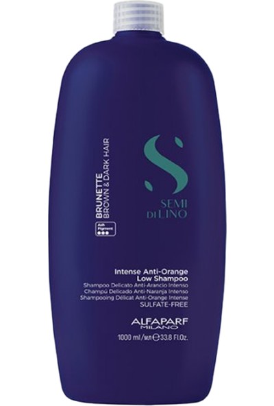Alfaparf Semi Di Lino Brunette Anti-Orange Low Turunculaşma Karşıtı Şampuan 1000 ml Alfaparf Semi Di Lino Brunette Anti-Orange Low Turunculaşma Karşıtı Şampuan 1000 ml