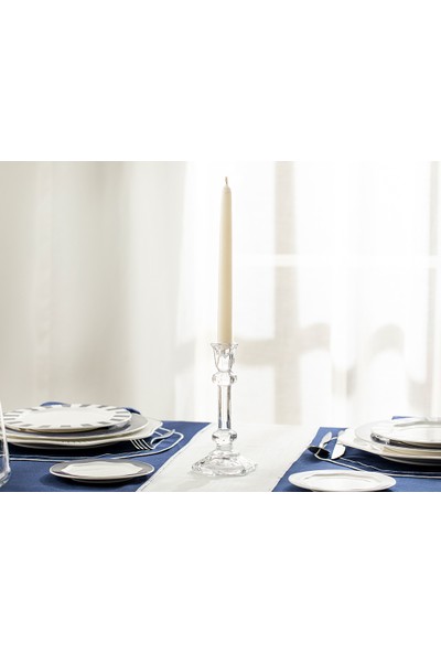 English Home Eldora Şamdan 10X20 cm Şeffaf