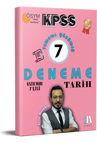 Usta KPSS Tarih Tamamı Çözümlü 7 Deneme 2022 Usta KPSS Tarih Tamamı Çözümlü 7 Deneme 2022