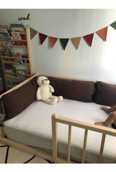 Baby Kinder Elegant Doğal Montessori Bebek ve Çocuk Karyolası Baby Kinder Elegant Doğal Montessori Bebek ve Çocuk Karyolası