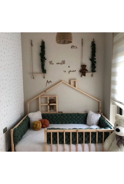 Baby Kinder Fancy Doğal Montessori Bebek ve Çocuk Karyolası Baby Kinder Fancy Doğal Montessori Bebek ve Çocuk Karyolası