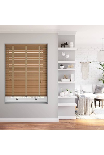 Fashion Kahverengi Kurdeleli Ahşap Polywood Jaluzi Perde 50MM, Ahşap Perde, Ahşap Panjur Perde Fashion Kahverengi Kurdeleli Ahşap Polywood Jaluzi Perde 50MM, Ahşap Perde, Ahşap Panjur Perde