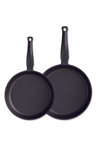 Bernardo Siena Titanyum Döküm 24-26 cm Tava Seti