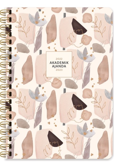 Keskin Color Spiralli Akademik Ajanda 17 x 24 cm Çakıl Keskin Color Spiralli Akademik Ajanda 17 x 24 cm Çakıl