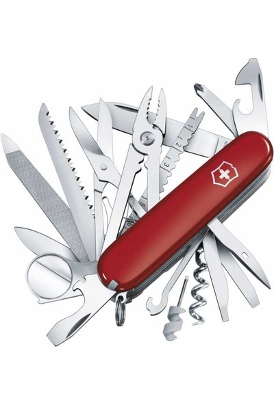 Victorinox 33 Fonksiyonlu Swisschamp Büyük Boy Isviçre Çakısı Victorinox 33 Fonksiyonlu Swisschamp Büyük Boy Isviçre Çakısı