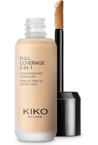 Kiko Likit Fondöten - Full Coverage 2-In-1 FDT&CONC-016-N25 Kiko Likit Fondöten - Full Coverage 2-In-1 FDT&CONC-016-N25