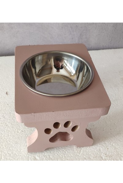 Owl Ahşap Teklimama Veya Su Kabı