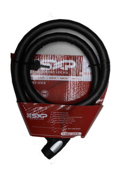 Sxp Halat Kablo Kilit 1,5 Metre (20MB-J) Sxp Halat Kablo Kilit 1,5 Metre (20MB-J)