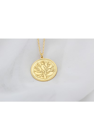 Glorria Gümüş Hayat Ağacı Kolye