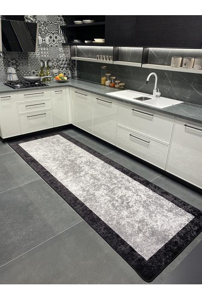 Brillant Ladin Model Çizgili Lateks Deri Taban Saçaksız Mutfak Halısı Brillant Ladin Model Çizgili Lateks Deri Taban Saçaksız Mutfak Halısı