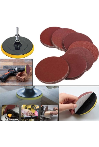 UGR Cırt Zımpara 115 mm Deliksiz