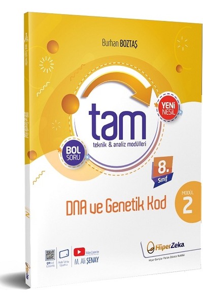 8.sınıf Tam Fen Bilimleri 2 Teknik Analiz Modülleri & Dna Genetik Kod | Burhan Boztaş 8.sınıf Tam Fen Bilimleri 2 Teknik Analiz Modülleri & Dna Genetik Kod | Burhan Boztaş